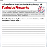 Printable Middle School July 4th/Independence Day Worksheets ...