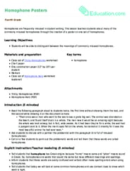 homophones4th Grade Homophones Resources | Education.com