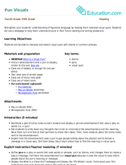 Browse Common Core Pun Lesson Plans | Education.com