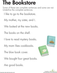 Complete Incomplete Sentences Worksheets 2nd Grade Run On And