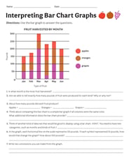 Interpreting Diagrams Worksheet Analyzing Graphs And Interpreting Data