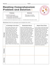 Problem And Solution Passages