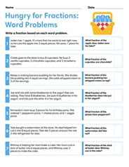 Fraction Worksheets 3rd Grade Word Problems 3rd Grade Comparing