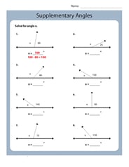 Classifying Angles Worksheet 4th Grade Types Of Angles Worksheet