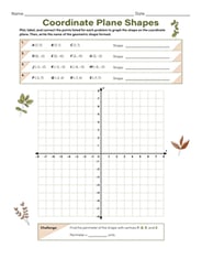 Coordinate Grids Worksheets 6th Grade