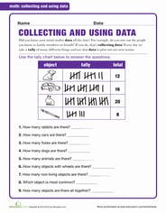 Interpreting Graphs Worksheet First Grade