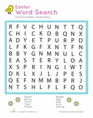 Easter Reading Worksheets For First Grade
