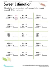 3rd Grade Rounding Numbers Worksheets Rounding To The Nearest 10