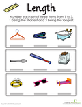 1.MD.A.1 Worksheets - Common Core Math