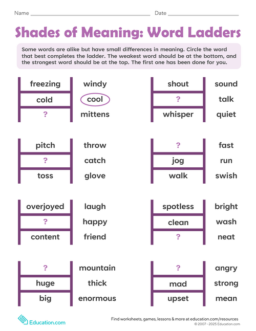 Third Grade Fall Review Packet - Week 1 | Workbook | Education.com
