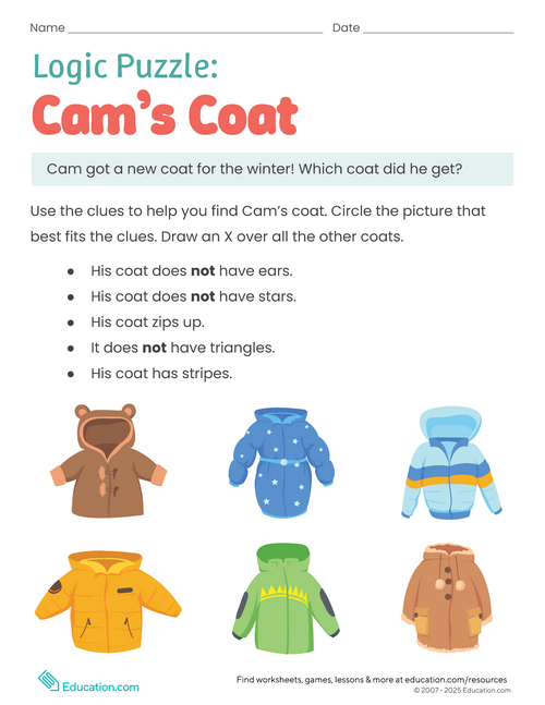 Kindergarten Winter Break Packet | Workbook | Education.com