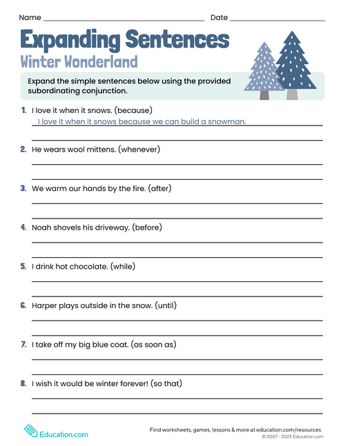 Third Grade Winter Break Packet | Workbook | Education.com