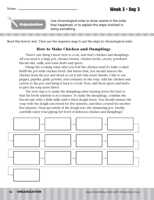 Daily 6-Trait Writing, Grade 7: Ideas and Organization | Teacher ...