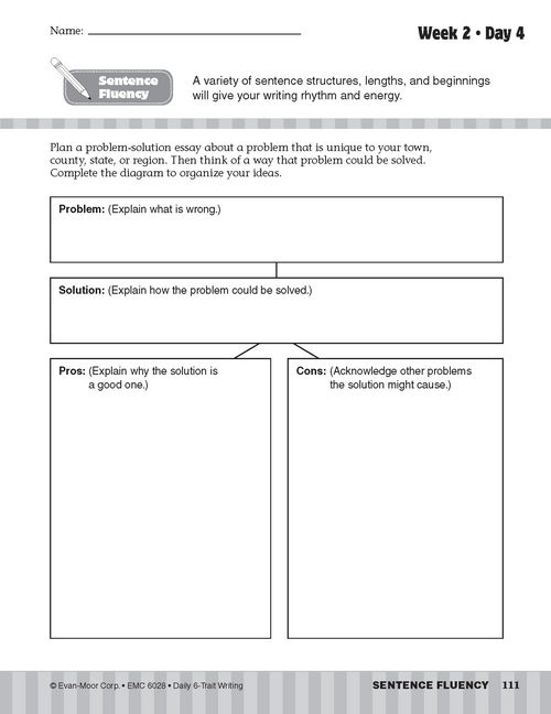 Daily 6-Trait Writing, Grade 8: Word Choice, Sentence Fluency, and ...