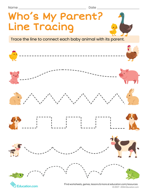 Pre-K Spring Break Packet | Workbook | Education.com
