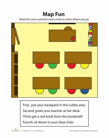Map Fun for Preschoolers | Education.com