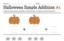 7 Kindergarten Pumpkin Worksheets | Education.com