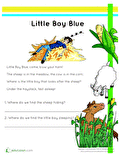 RL.K.1 Worksheets - Common Core ELA