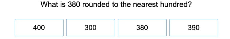 Rounding Three-Digit Numbers to the Nearest 10 | Exercise | Education.com