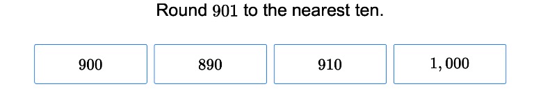 Rounding Three-Digit Numbers to the Nearest 10 | Exercise | Education.com