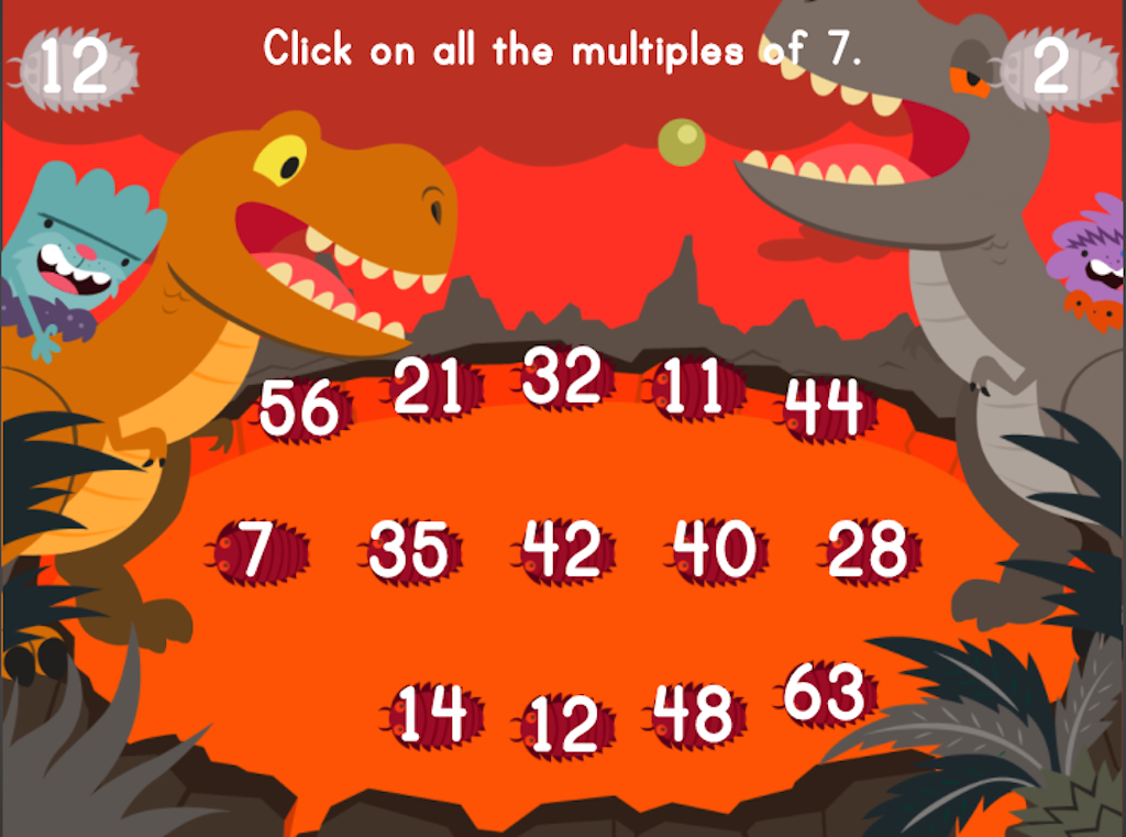 Play Two-Minute Multiples | Activity | Education.com