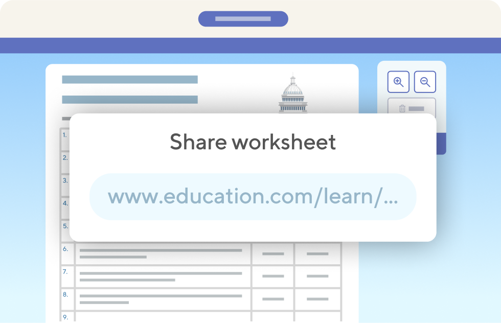 Interactive Worksheets for Effective Learning | Education.com