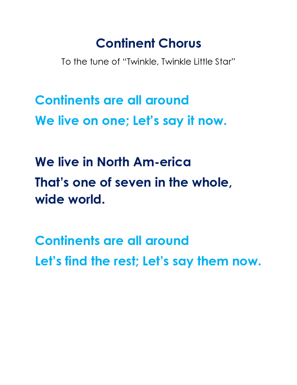 Calling All Continents! | Lesson Plan | Education.com