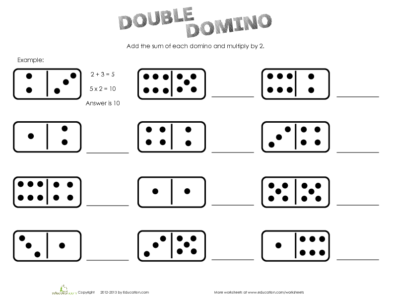 Domino Multiplication | Lesson Plan | Education.com
