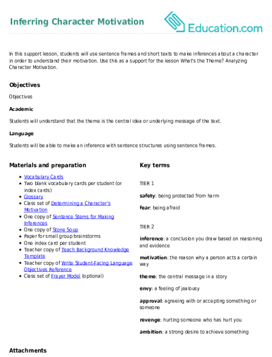 RL.5.1 Lesson Plans - Common Core ELA