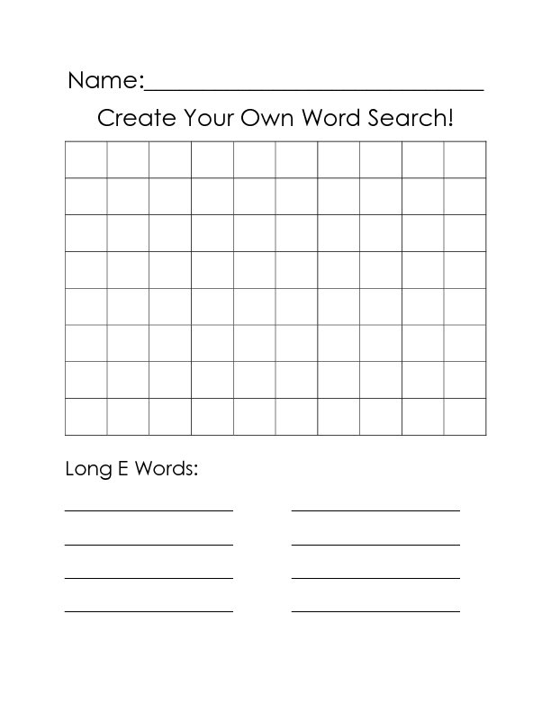 I See Long E! | Lesson Plan | Education.com