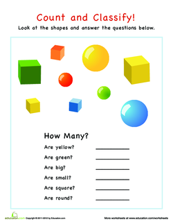 Shapes, Numbers, and Letters, Oh My! | Lesson plan | Education.com
