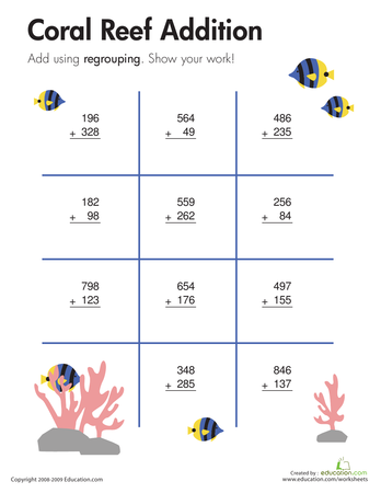 Addition and Subtraction Practice | Workbook | Education.com