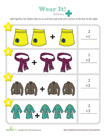 Awesome Addition | Workbook | Education.com