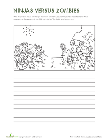 A Brain Break: Zombpocalypse | Workbook | Education.com