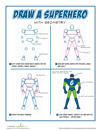 Comic Book Composition | Workbook | Education.com