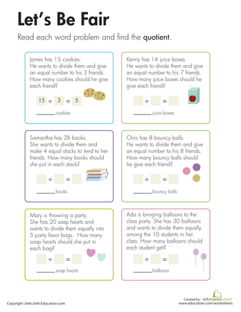 Divide and Conquer | Workbook | Education.com