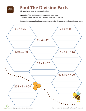 Divide Them Up | Workbook | Education.com