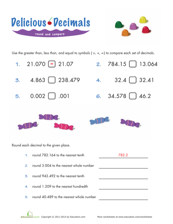 Do the Decimal | Workbook | Education.com