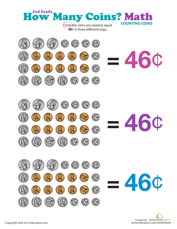 Dollars and Sense | Workbook | Education.com