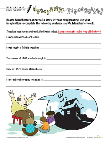 Exciting Writing Prompts | Workbook | Education.com