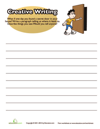 Exciting Writing Prompts | Workbook | Education.com