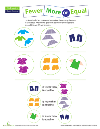Exploring Data: Sorting and Comparing | Workbook | Education.com