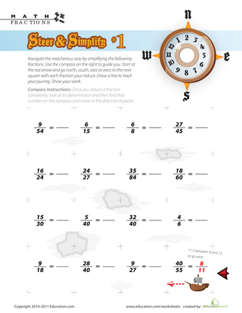 Fun with Fractions | Workbook | Education.com
