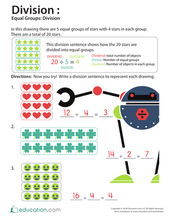 Fundamentals of Division | Workbook | Education.com