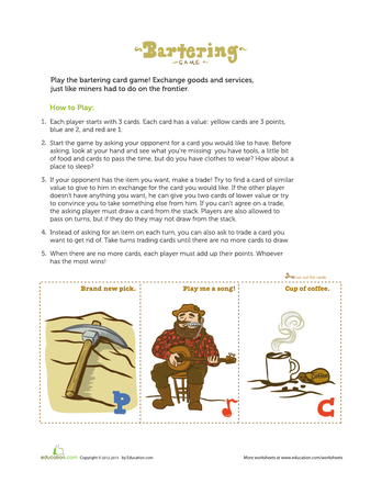 Gold Rush | Workbook | Education.com