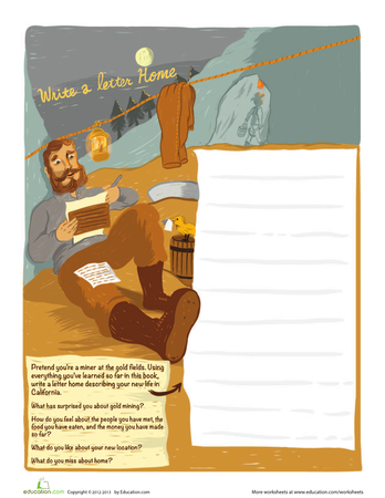 Gold Rush | Workbook | Education.com