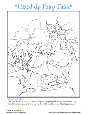 Good Knight | Workbook | Education.com