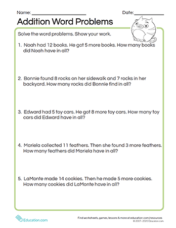 First Grade Independent Study Packet - Week 4 | Workbook | Education.com