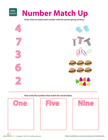 Know Your Numbers | Workbook | Education.com