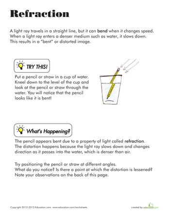 Light and Color | Workbook | Education.com